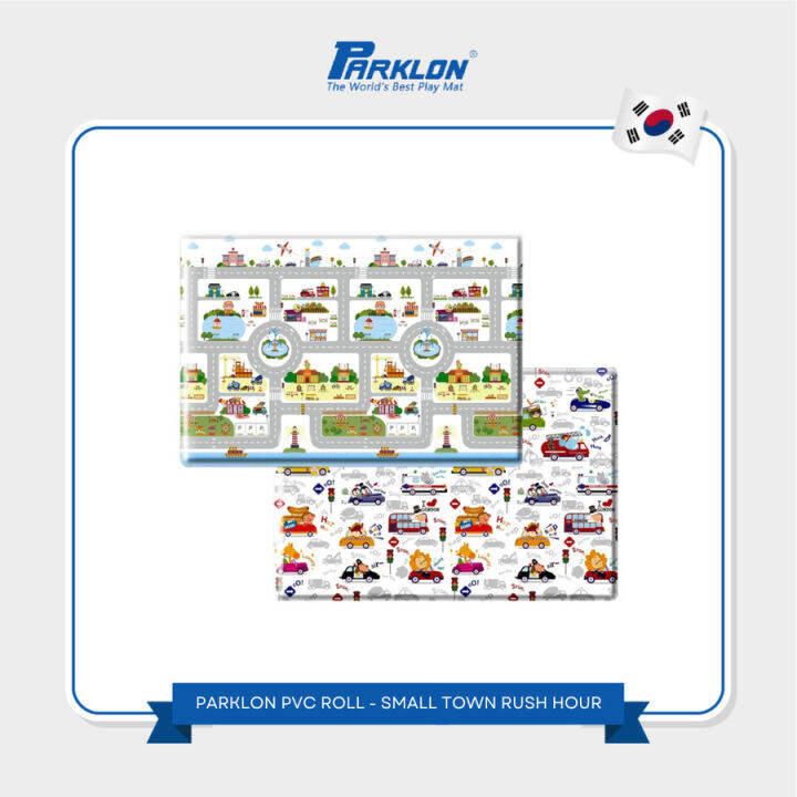 Parklon PVC Roll Rush Hour - Small Town Playmat | Lazada Indonesia