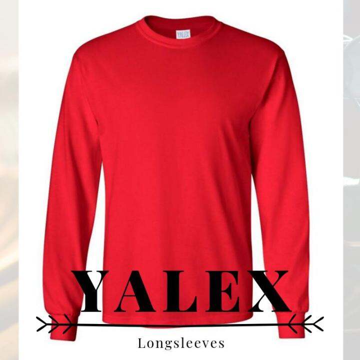 Yalex Long Sleeves Colored Plain Shirts For Men Construction Sweater ...