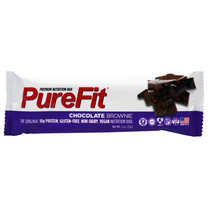 PureFit Bar Chocolate Brownie 1 Bar, 2 oz (57 g) Each | Lazada PH