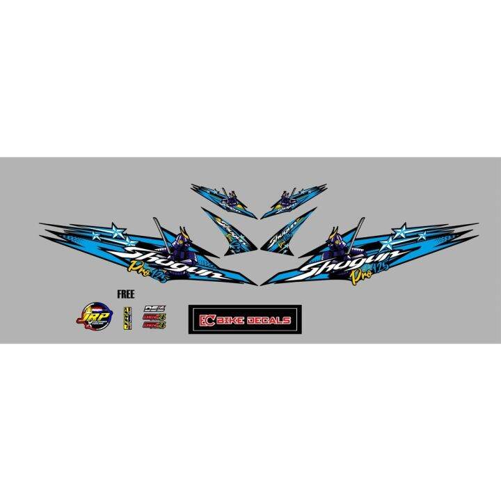 Shogun Pro 125 Stripping Decals | Lazada PH
