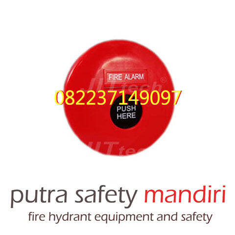 MCP MANUAL CALL POINT FIRE ALARM SYSTEM PUSH BUTTON TANDA PERINGATAN ...