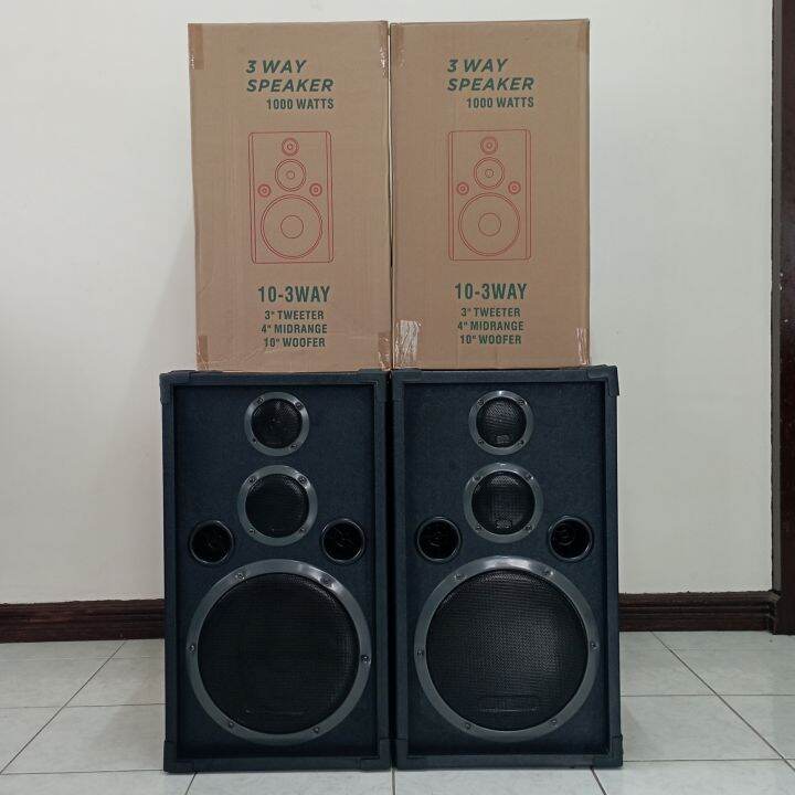 D10 3- Way Speaker code: 1034 | Lazada PH