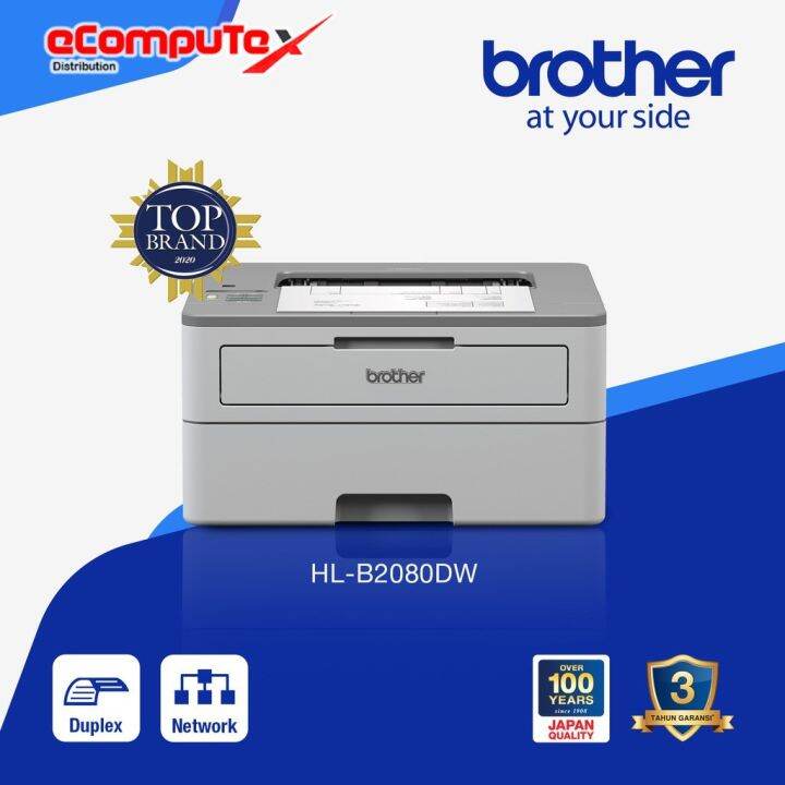 PRINTER BROTHER HL B2080DW / B 2080DW LASER MONO DUPLEX & WIFI - RESMI ...