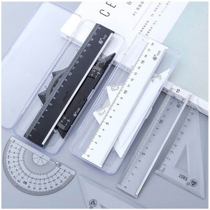 4pcs Japan designed iron ruler set | Lazada PH