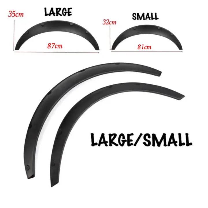【Hot Sale】CPO UNIVERSAL FENDER FLARE COVER SET | Lazada PH