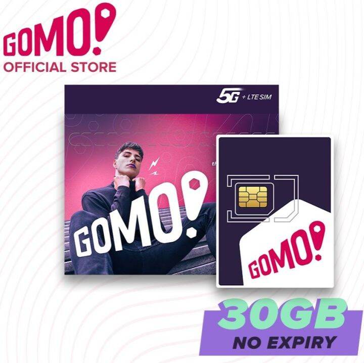 GOMO SIMCARD w/ 30gb NO EXPIRY DATA | Lazada PH