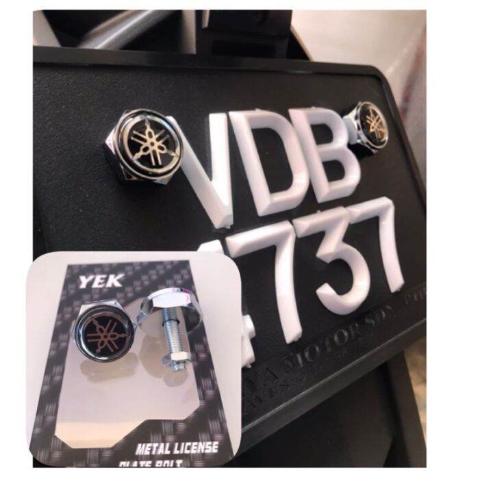 skru plate logo yamaha y15 lc 125z rxz nvx | Lazada