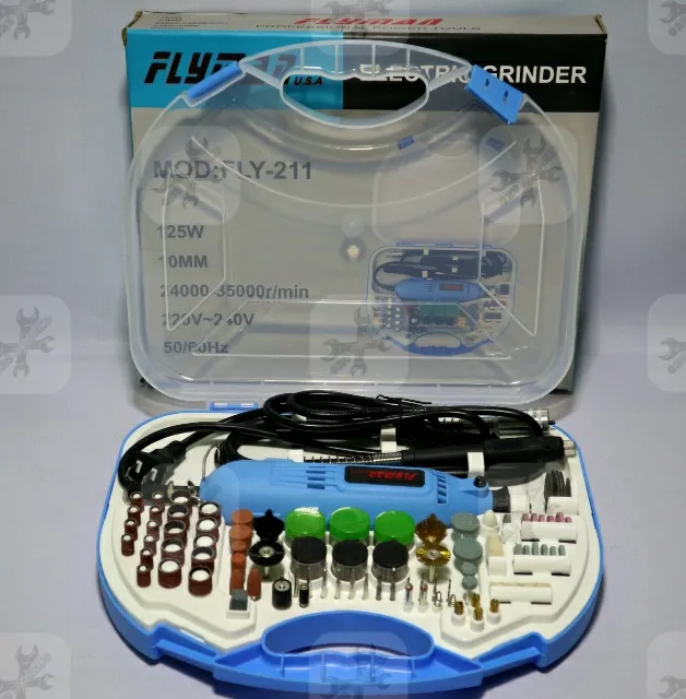 Flyman 210pcs. Electric Grinder / Rotary Tool Set | Lazada PH