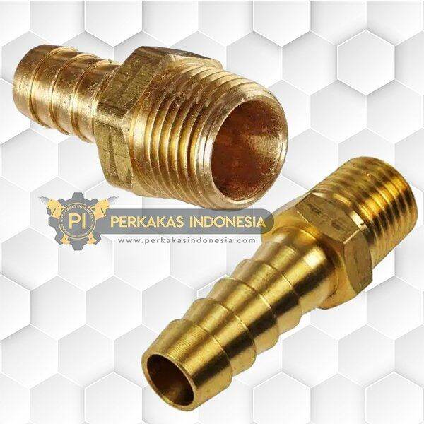Coupler Penyambung Sambungan Selang Nepel Drat 1 per 4 Inch Nepple ...