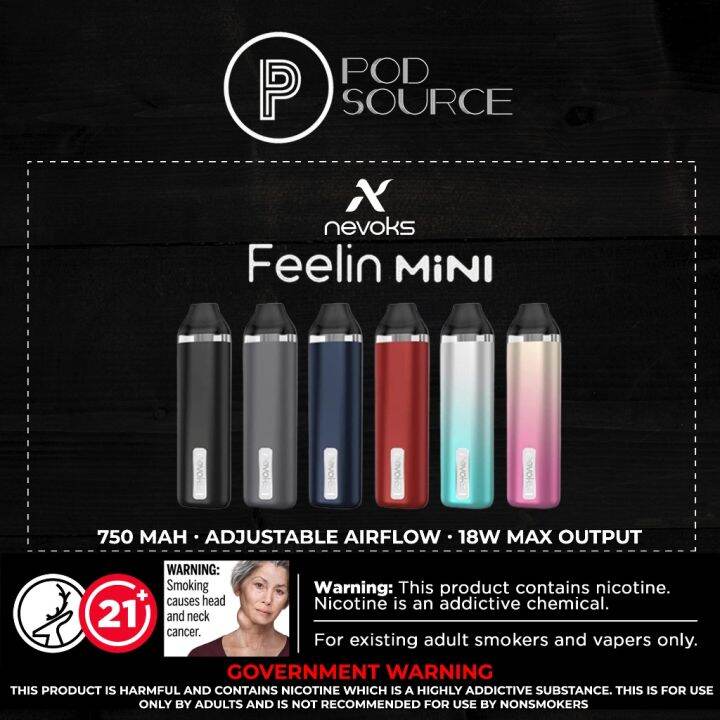 vape [AUTHENTIC] Nevoks Feelin Mini with 3 Months Warranty Refillable ...