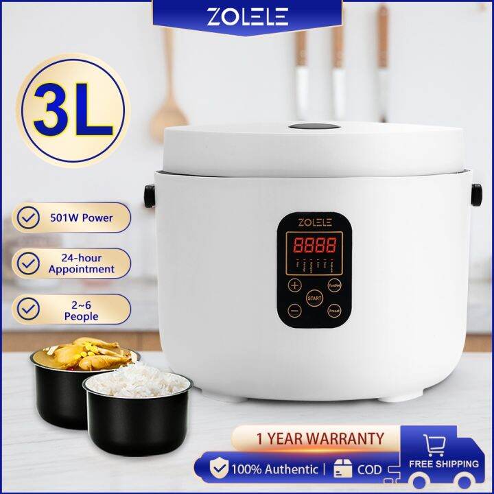 【factory outlet】 ZOLELE Rice Cooker Ricecooker Rice Cooker With Steamer ...