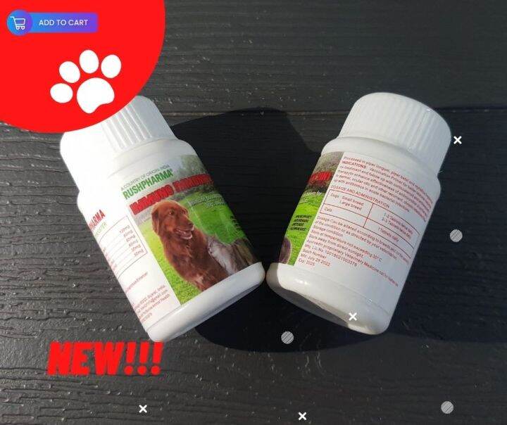 Rushpharma Immuno Immunity 60 Tabs For Dogs And Cats | Lazada PH