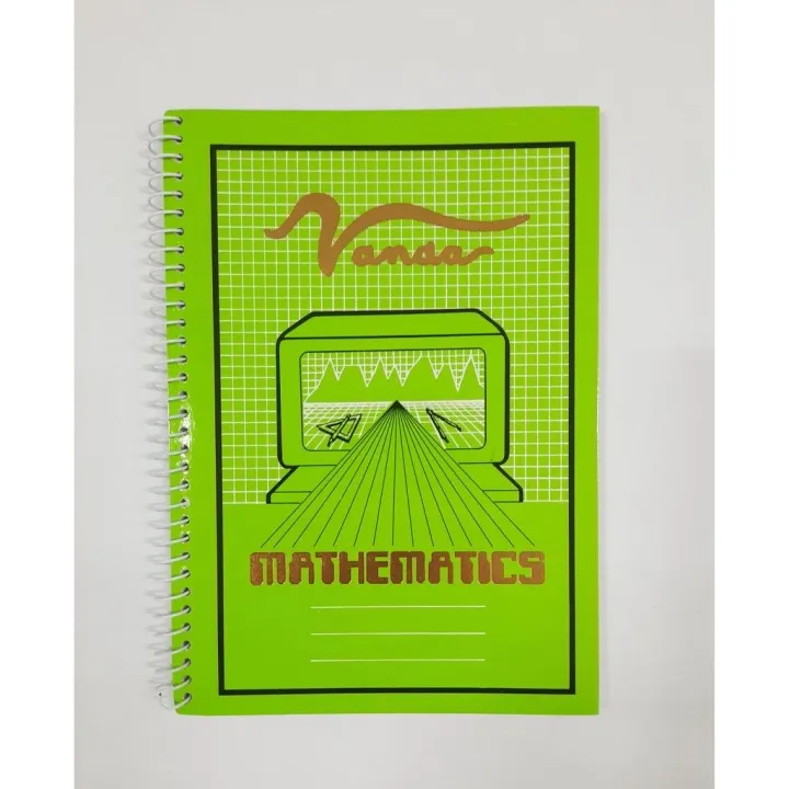 MATH VANDA ( SPIRAL NOTEBOOK GRAPH PAPER ) | Lazada PH
