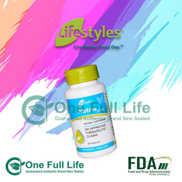 Lifestyles NUTRIA 60 Capsules | Lazada PH