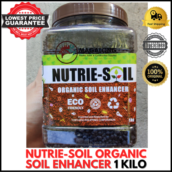 NUTRIE-SOIL - ORGANIC SOIL ENHANCER - WITH SCOOP INSIDE - PLANT FOOD ...