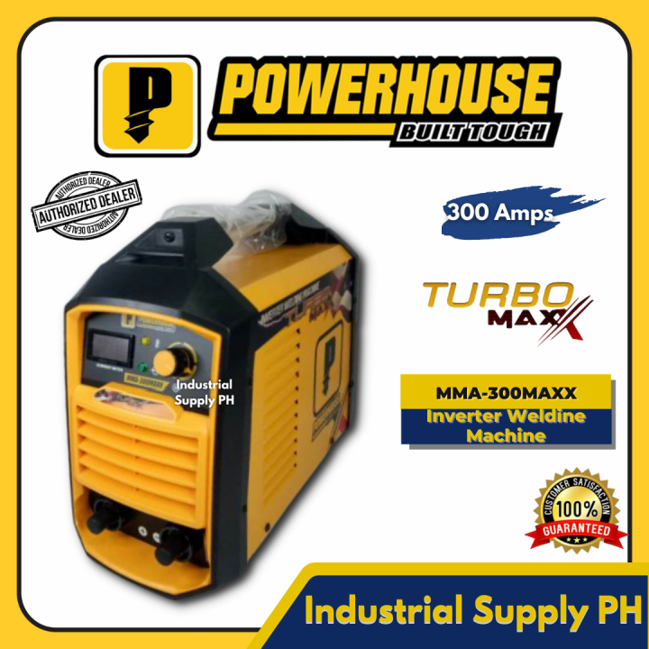 POWERHOUSE TURBOMAXX MMA-300MAXX Inverter Welding Machine 300 Amperes ...