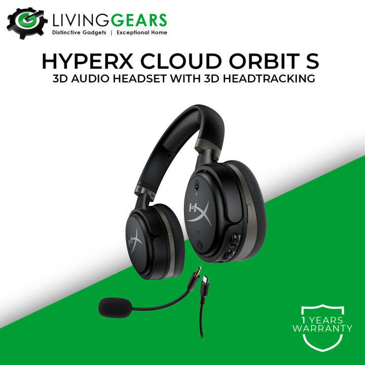 Hyper-X Wireless Gaming Headset 7.1 Surround Sound Cloud Orbit S | Lazada