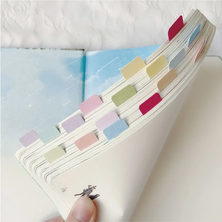 QGT6G0 Personalized 120pcs File Tabs Notebook Office Stationery Planner ...