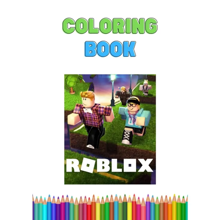 Roblox Coloring Book for Kids - Best for giveaways and gifts for all ...
