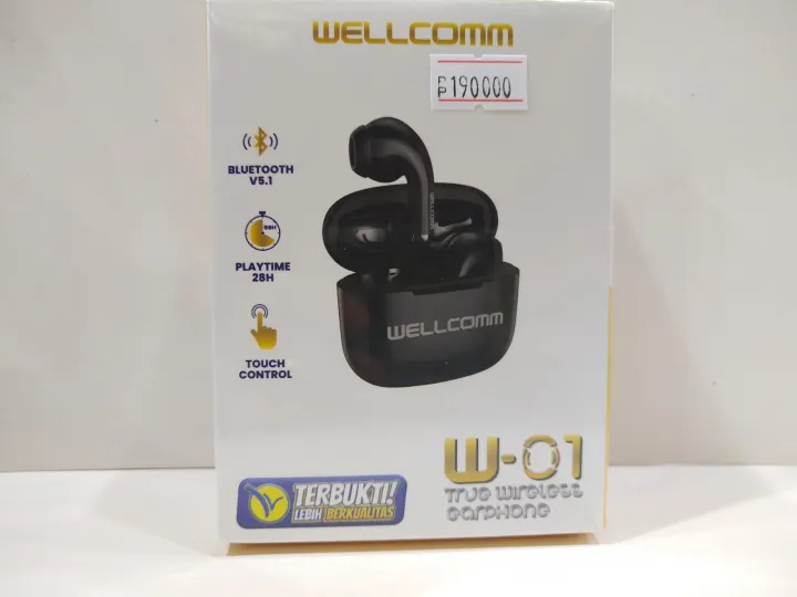 WELLCOMM TRUE WIRELESS EARPHONE W-01 | Lazada Indonesia