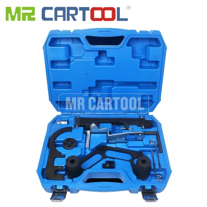 Double Camshaft And Crank Balancer Locking Timing Tool Set For BMW 1-7 ...