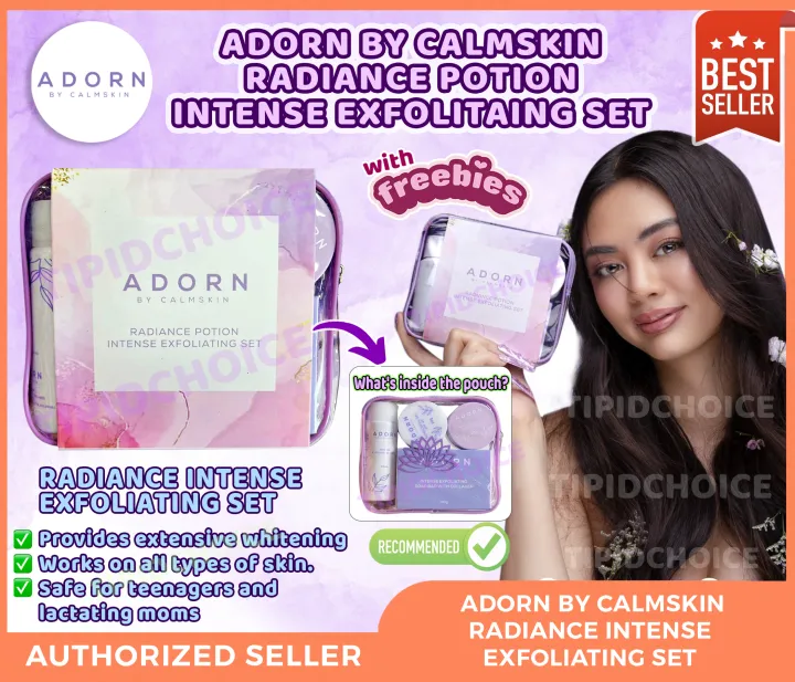[WITH FREEBIE] ADORN BY CALMSKIN RADIANCE POTION INTENSE EXFOLIATING ...