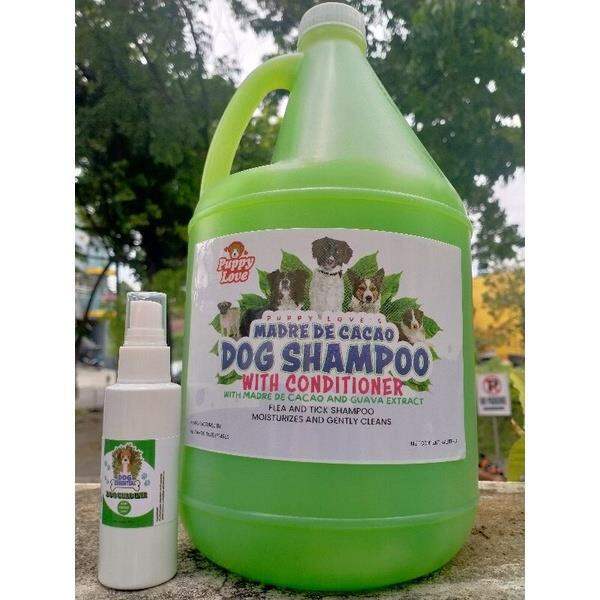 Madre de Cacao Dog Shoo and Conditioner 3.7liter with FREE Cologne 60ml ...