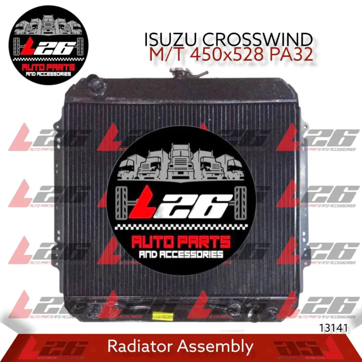 13141 Isuzu Crosswind M/T 450x528 PA32 Radiator Assembly (Polar ...