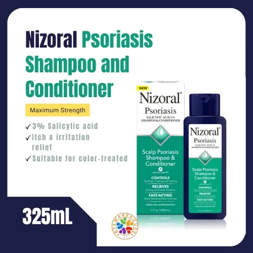 Nizoral Psoriasis Scalp Shampoo And Conditioner 11 Oz325ml Lazada Ph