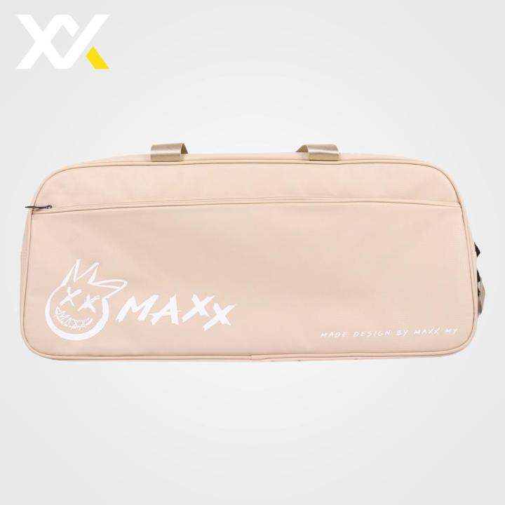 MAXX TOURNAMENT BADMINTON BAG BEIGE (MXBG027) | Lazada
