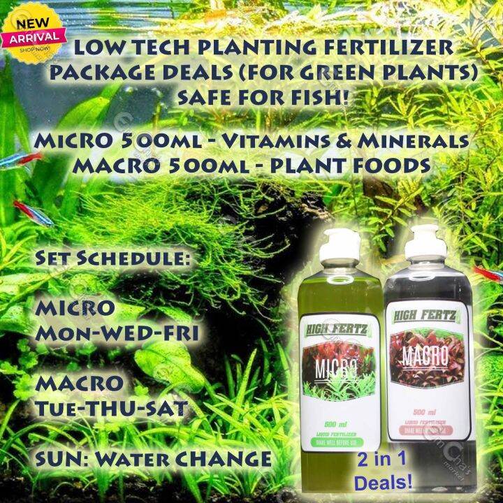 JTC Hi Fertz 2 in 1 MICRO and MACRO Fertilizer PACKAGE DEALS for LOW ...