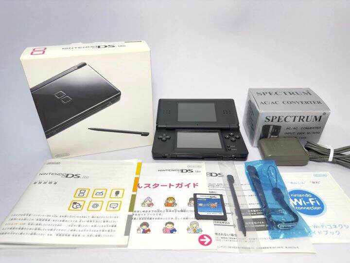 เครื่อง Nintendo DS Lite (japan) [Jet Black] NDS NDSL | Lazada.co.th