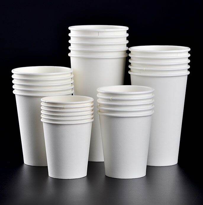 White Plain Paper Cup | Lazada