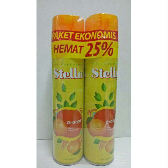 Stella Aerosol Orange Pengharum Ruangan [400mL x 2]Paket hemat | Lazada Indonesia