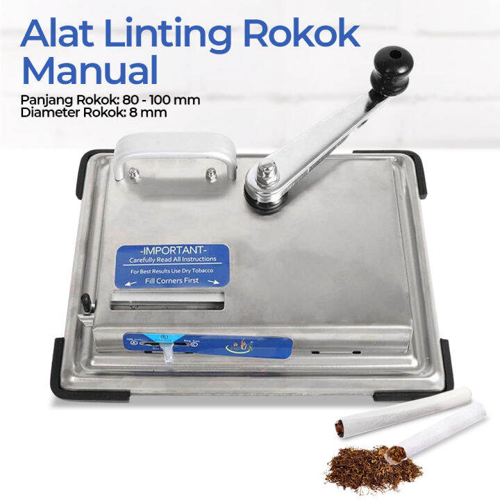 [lintingan tembakau] ONUOSS Alat Linting Rokok Manual Cigarette Roll ...
