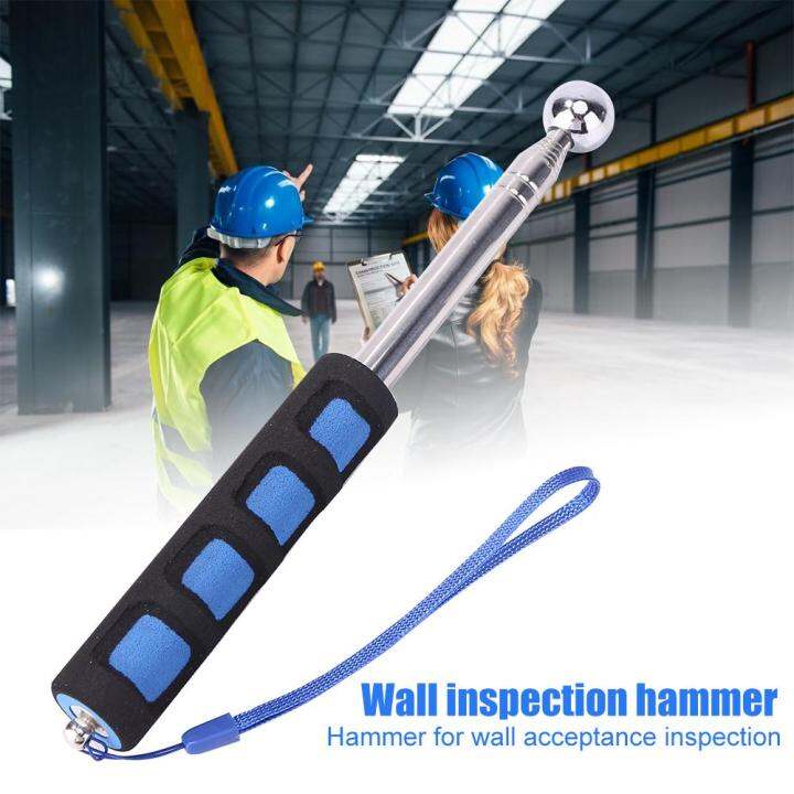 Hammer Inspection Tool Extendable Detection Stainless Steel Wall Test ...