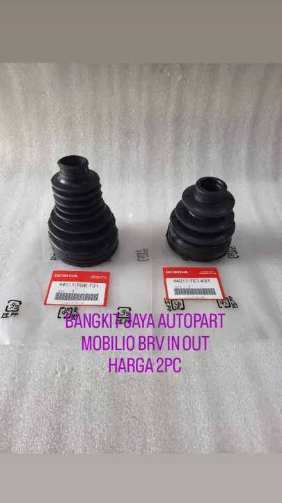 KARET BOOT CV JOINT AS RODA BOOT AS RODA 2PC LUAR+DALAM MOBILIO BRV ...