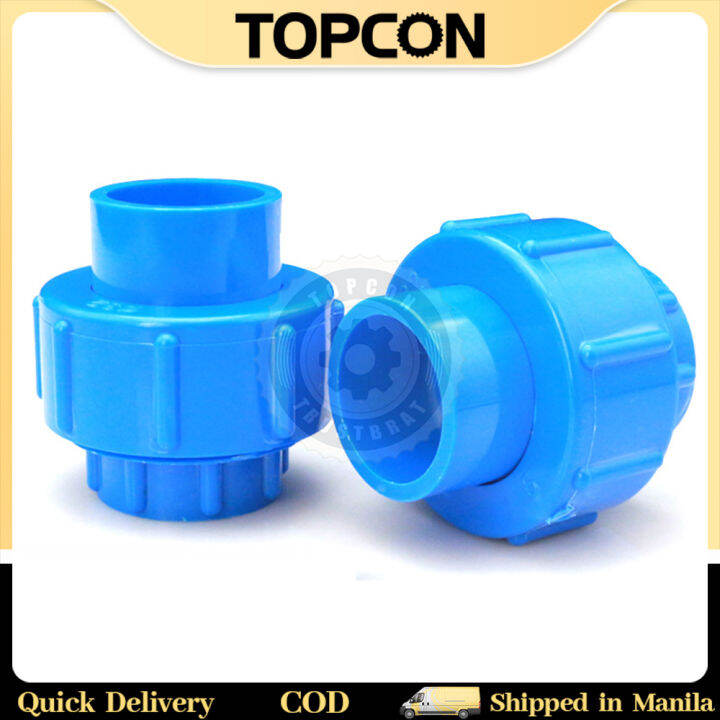 1/2inch To 1inch Blue Pvc Pipeline Fittings Union Patente | Lazada PH
