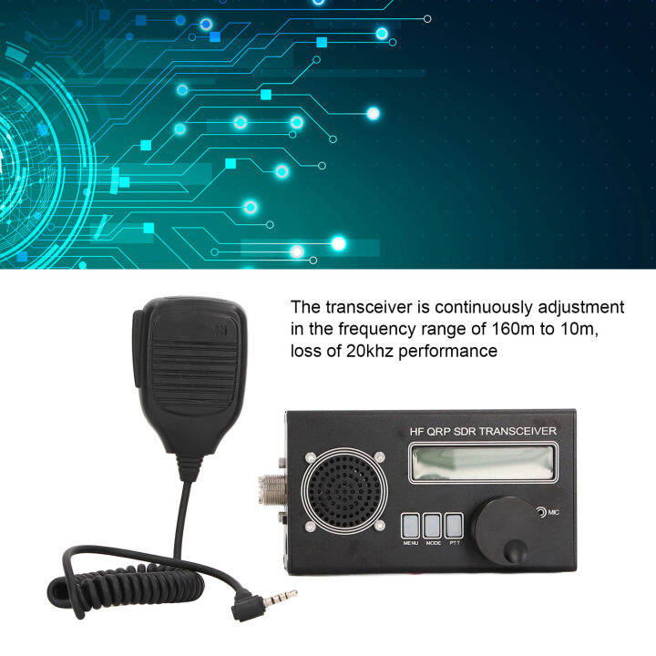 Transceiver QRP, Mode penuh mendukung Transceiver Radio gelombang ...