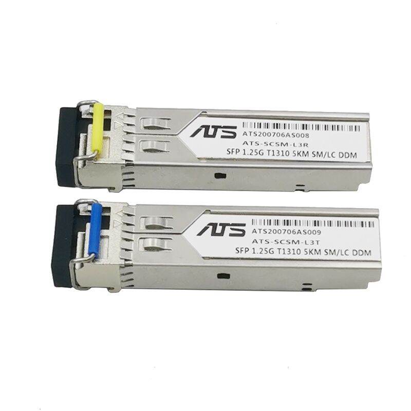 ☁♗♗ 1Gb LC SFP Module single fiber Optical Transceiver Gigabit Fiber ...