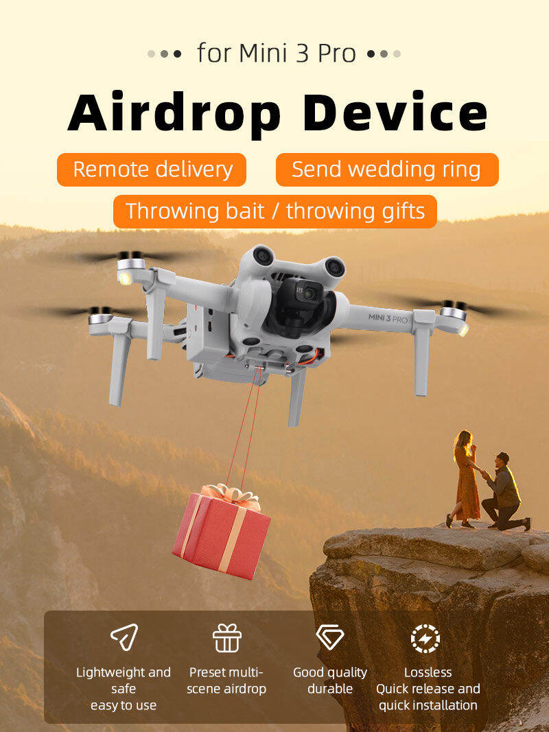 สำหรับ DJI MINI 3 PRO โดรน Airdrop Air Drop เหยื่อตกปลาของขวัญแต่งงาน ...