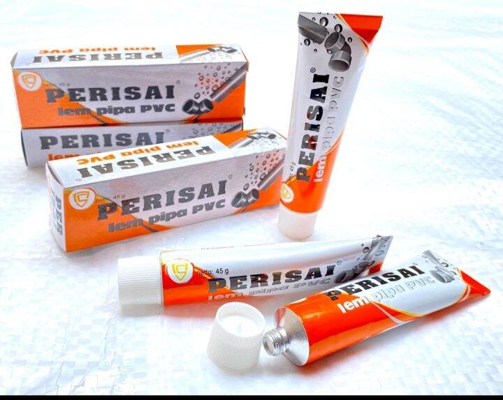 lem paralon pvc perisai 45 gram | Lazada Indonesia