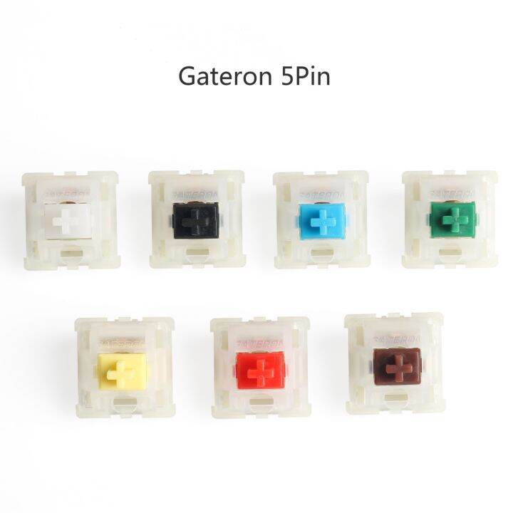 【CW】 Gateron switches 5 pin mechanical keyboard keyswitch | Lazada.co.th