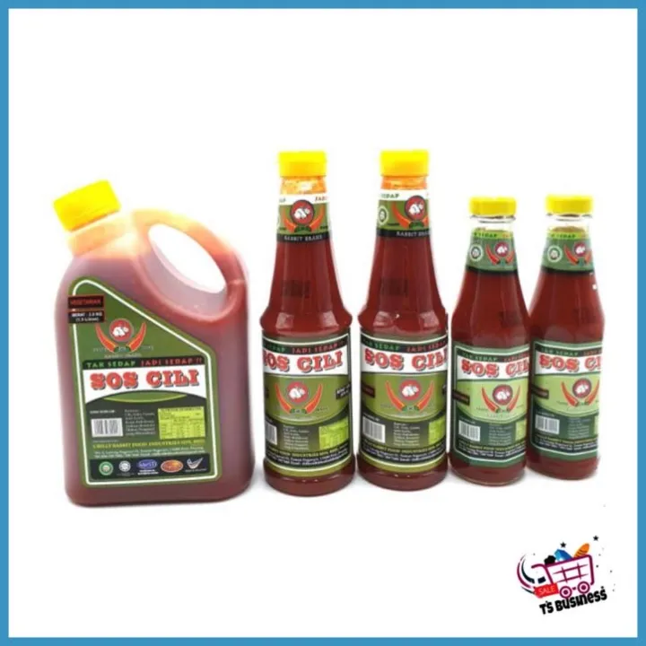 Cap Arnab Sos Cili 320gm-650gm -2kg/ Rabbit Brand Chili Sauce 320gm ...