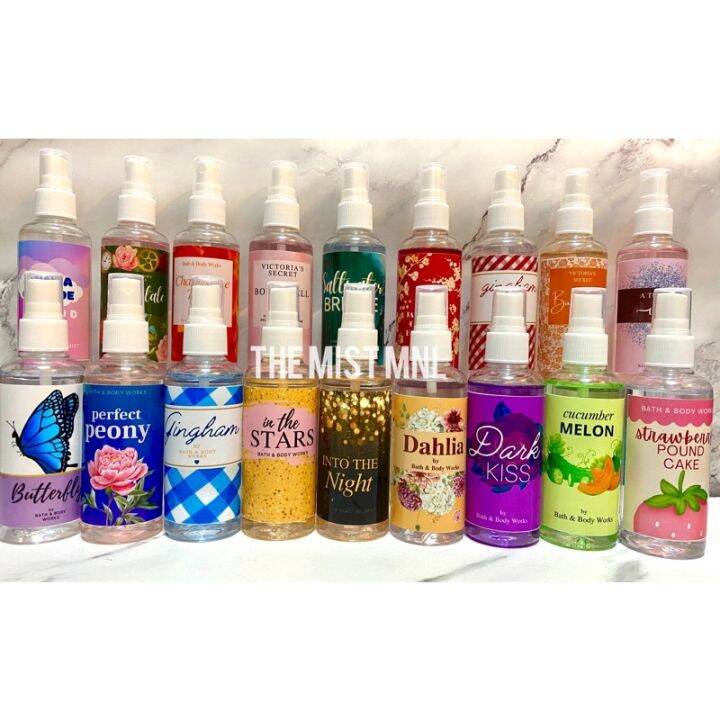 100mL Refill VS and BBW Fragrance Mist | Lazada PH