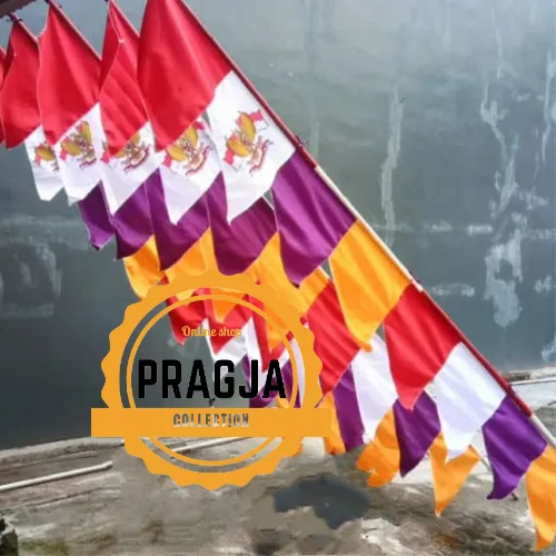 Bendera Umbul Umbul Bendera Isi 5pcs5lembar Bendera Garuda Bendera Merah Putih Bedera Pasung