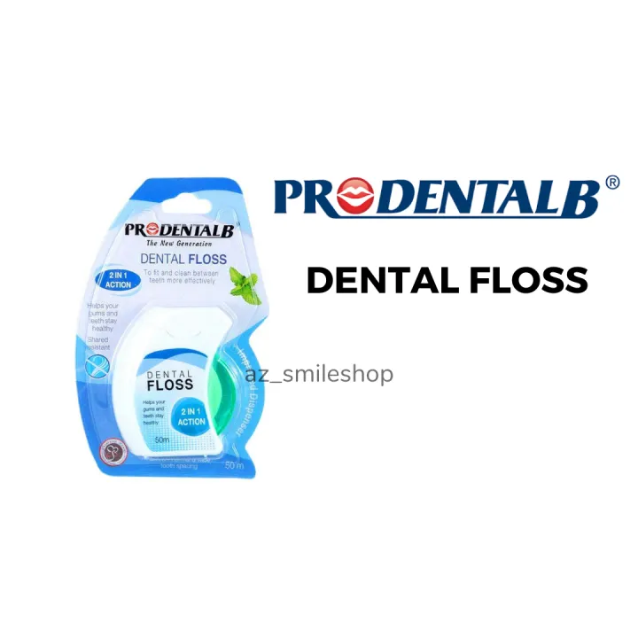 Prodental B Dental Floss, 2 in 1 Action Floss | Lazada