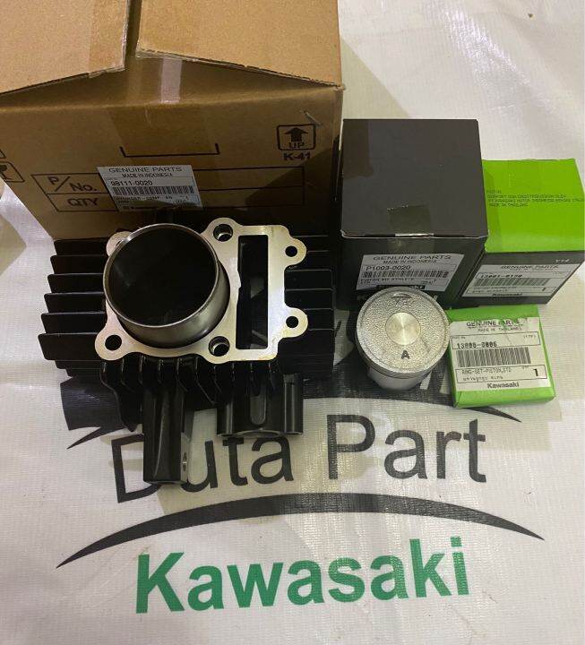 BLOK SEHER SET PISTON DAN RING SEHER KAWASAKI ATHLETE ORIGINAL | Lazada ...