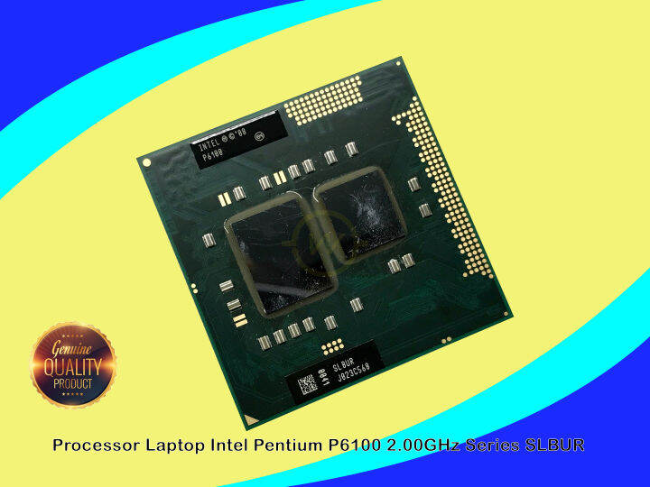 Prosesor Processor Laptop Intel Pentium P6100 2.00GHz Series SLBUR ...