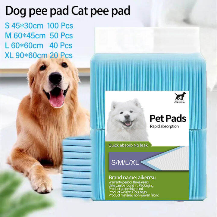 Pet Diaper Dog Pee Training Pad Pee Pad Pet Wee Pee Poop Training Pads ...
